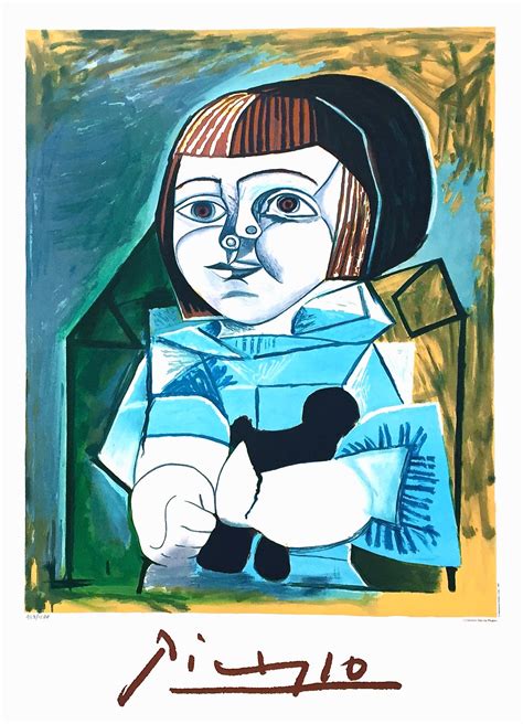 Picasso Paloma Bleu After For Sale At 1stdibs