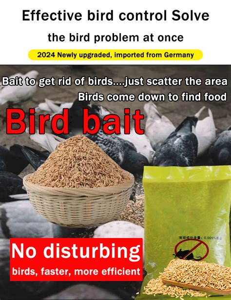 Ready Stock Racun Burung Bird Killer 500g Bird Repellent Pigeon Poison