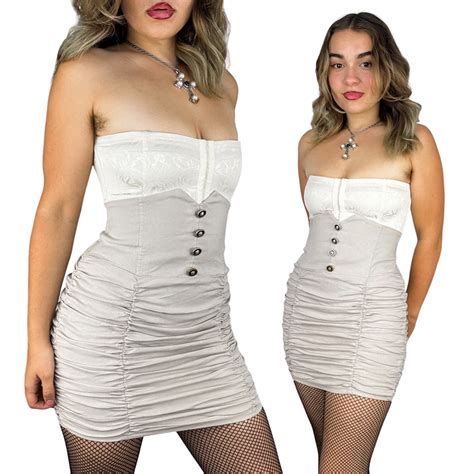 Vintage Underbust Corset Skirt L Holy Thrift