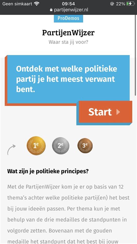 Stemwijzer Apps Vind Jouw Politieke Partij Met Deze Stemwijzers