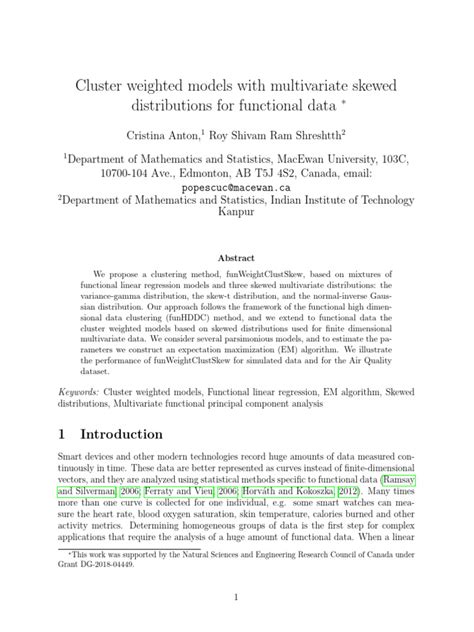 Statistic Paper Research Pdf Linear Regression Regression Analysis