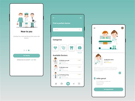 Doctor Appointment Experience Ux Ui Design By Hari On Dribbble