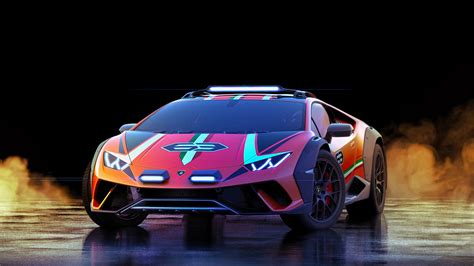 Lamborghini Huracan Sterrato Wallpaper 4k Off Road Racing 5k
