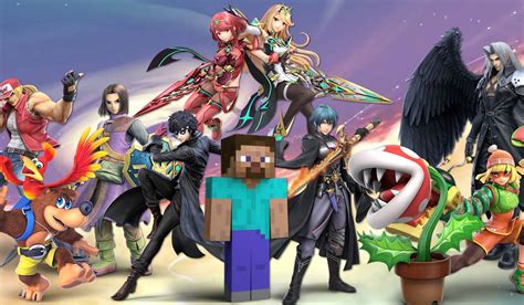 Super Smash Bros Characters Smash Bros Ultimate Character Roster All