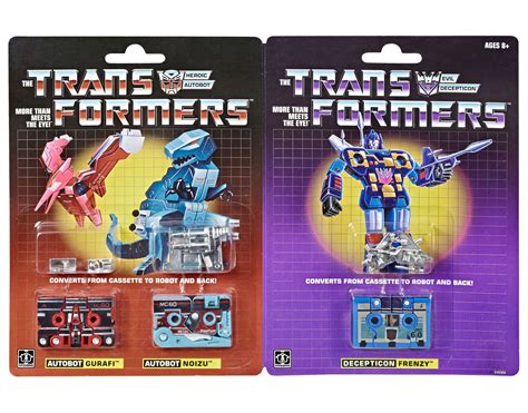 Transformers Generations Action Figures 3 Pack Vintage G1 Mini