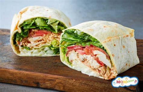 Grilled Bbq Chicken Lunch Wrap Momables