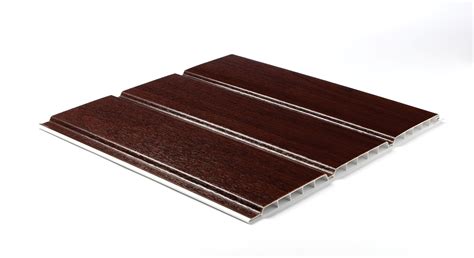 Hs300rw 300 X 10mm X 5m Hollow Soffit Board Rosewood Grained