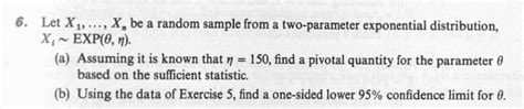solved let x1 dots xn ﻿be a random sample from a