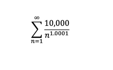 Solved ∑n1∞n1000110000