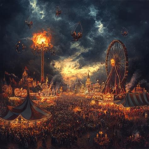 Dark Carnival Evening Images Free Download On Freepik