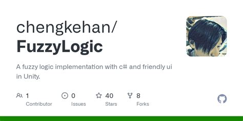 Github Chengkehanfuzzylogic A Fuzzy Logic Implementation With C And Friendly Ui In Unity