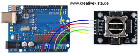 arduino dual achse xy joystick modul ardublock tutorial