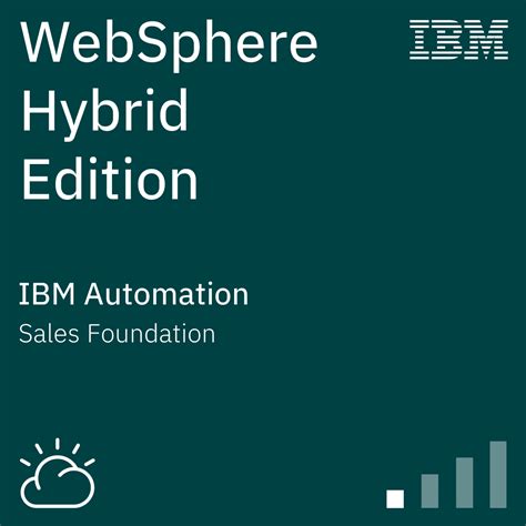 WebSphere Hybrid Edition Sales Foundation Credly