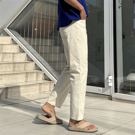 [4컬러]에인 남자 쿨 린넨 리넨 스판 히든밴딩 면바지 면팬츠