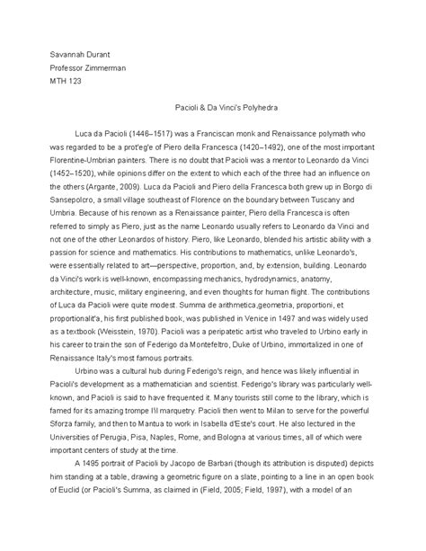 Csa123 Mathematical Thinking Essay On The Quadratic Equation