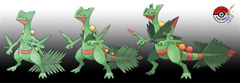 Pokemon Sceptile Evolution Chart