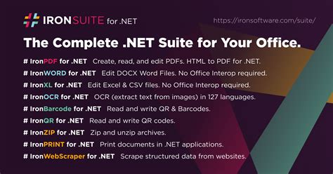 c library suite for iron software