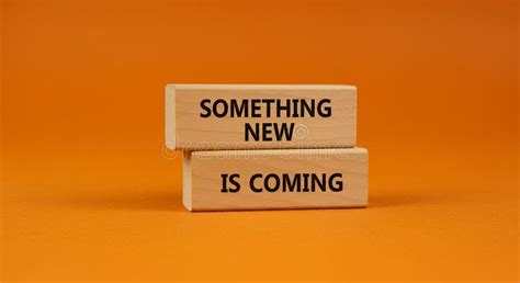 Something New Is Coming Soon Exciting Announcement On Wooden Blocks