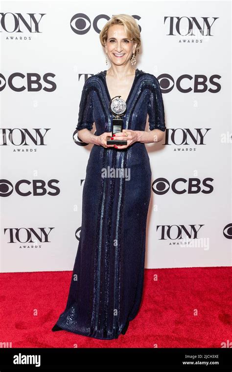 New York Ny June 12 2022 Natasha Katz Poses In The Press Room