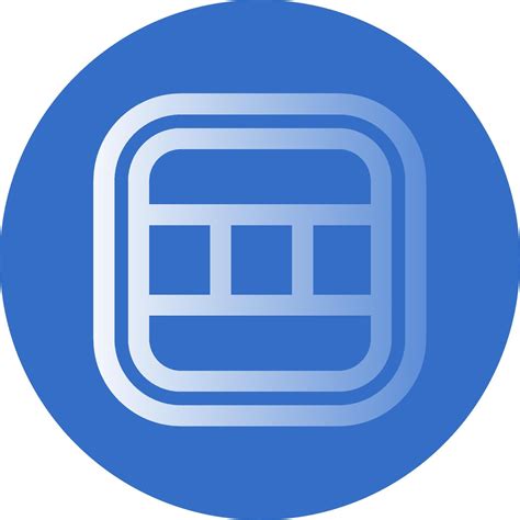 Layout Gradient Line Circle Icon 41661260 Vector Art At Vecteezy