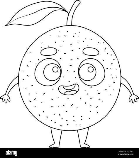 Oranges Coloring Pages