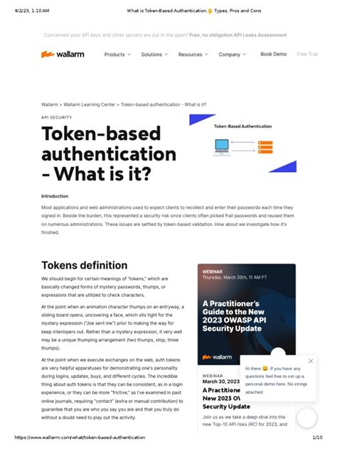 what is token based authentication types pros and cons pdf