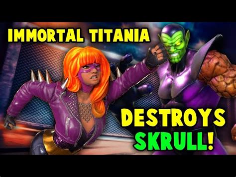Titania Marvel Muscles Use Titania This Way To Make Her Immortal Vs