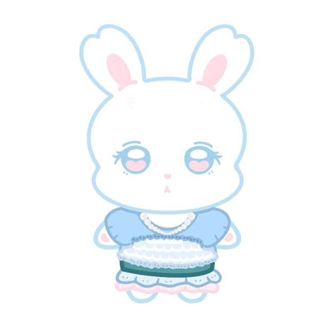 Illit Minju Bunny Drawing Fanart Cute Bunny Drawing Bunny Cute