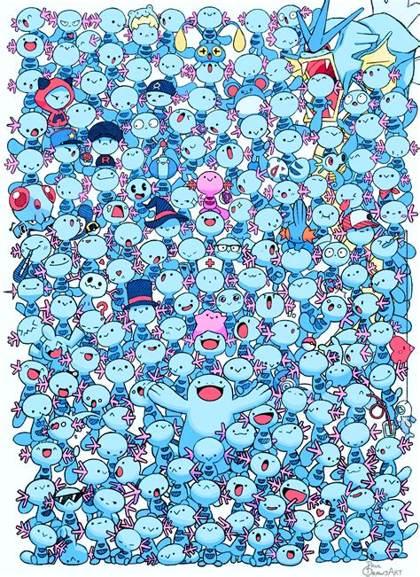 Mimikyu Mudkip Ditto Marill Wooper And 12 More Pokemon And 1 More