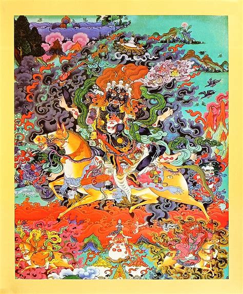 Items Matching With Palden Lhamo Unframed Thangka Poster Reprint On Paper Un17 Page 2 Of 46