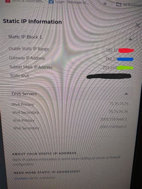 Issues Setting Up Udm Pro With A Static Wan Ip R Comcast