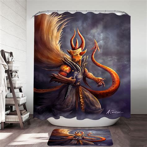 Fantasy Art Berit Of Abolition Scary Demon Shower Curtain Is Just One
