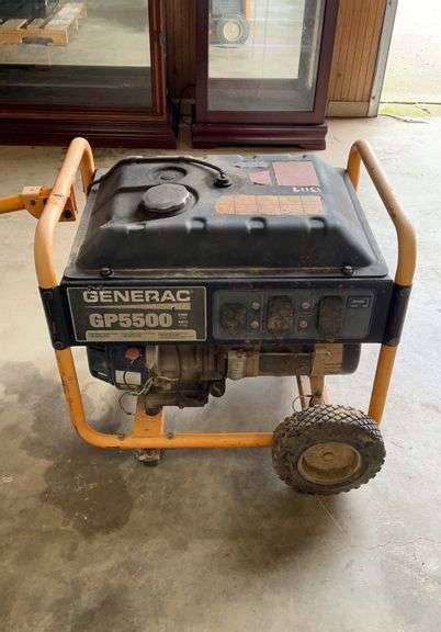 Generac Ohv 389cc Generator Bonnette Auctions