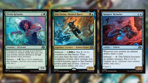 Mtg Aetherdrift Draft And Sealed Archetypes Explained Color Combos