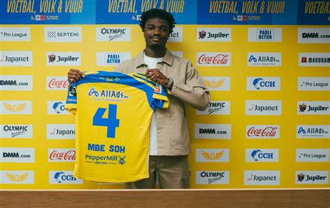 Derde Nieuwkomer Stvv Loïc Mbe Soh Voetbalbelgie Be