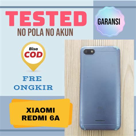 Jual Mesin Xiaomi Redmi 6A Normal Tested Unit Kab Cirebon HP TESTED Tokopedia