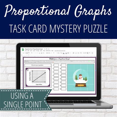 Proportional Relationships With Graphs Mystery Puzzle Miss Kuipers