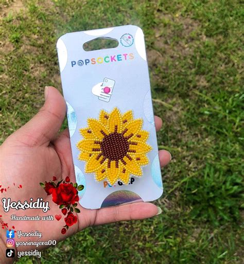Handmade Beaded Popsocket Etsy