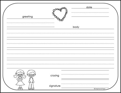 Free Friendly Letter Template