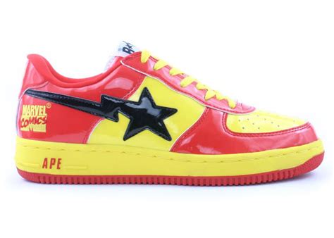 A Bathing Ape Bape Sta Low Marvel Comics Iron Man Mens Fs 001 604 Gb