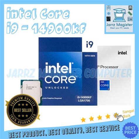 Processor Intel Core I9 14900kf Socket 1700 Processor I9 Gen 14 Lga 1700 Lazada Indonesia