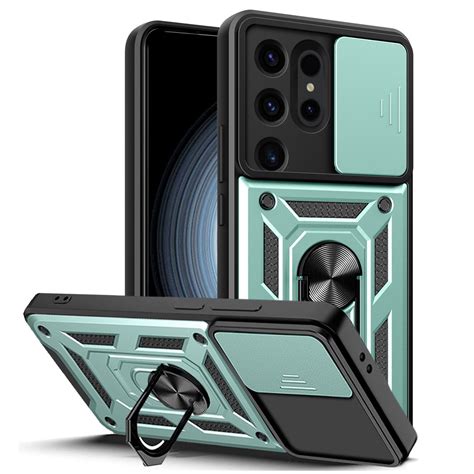 Etui Exoguard Camshield Samsung Galaxy S Ultra G Pancerne Case Obudowa Futera Ring