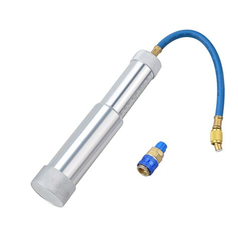 Oil Dye Injector Refrigerant Tool R134a 2 Oz Hand Turn Pump Olier