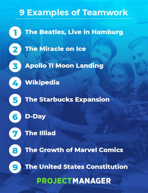 9 Inspirational Teamwork Examples