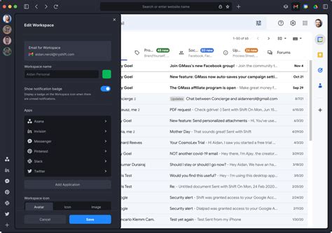 online workspaces feature shift s customizable environments