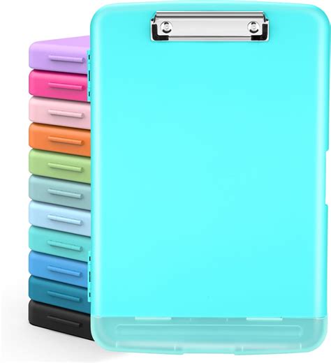 Sooez Clipboards With Storage High Capacity Clip Boards 8 5x11 With