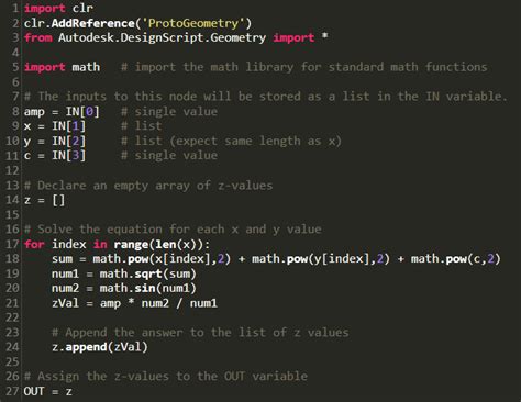 Math Transit Dynamo Bim