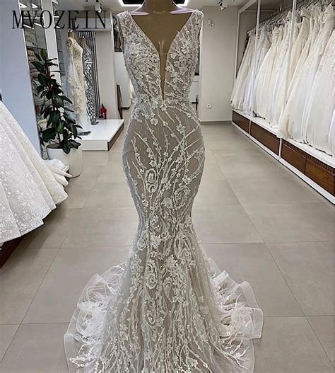 Diamond Mermaid Wedding Dresses