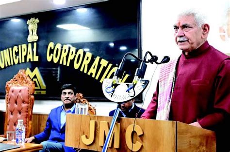 Ulb Polls To Be Held After Completion Of Delimitation Obc Reservation Process Lg Greater Kashmir