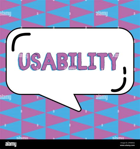 Hand Writing Sign Usability Concept Meaning A Word Assosiated With How